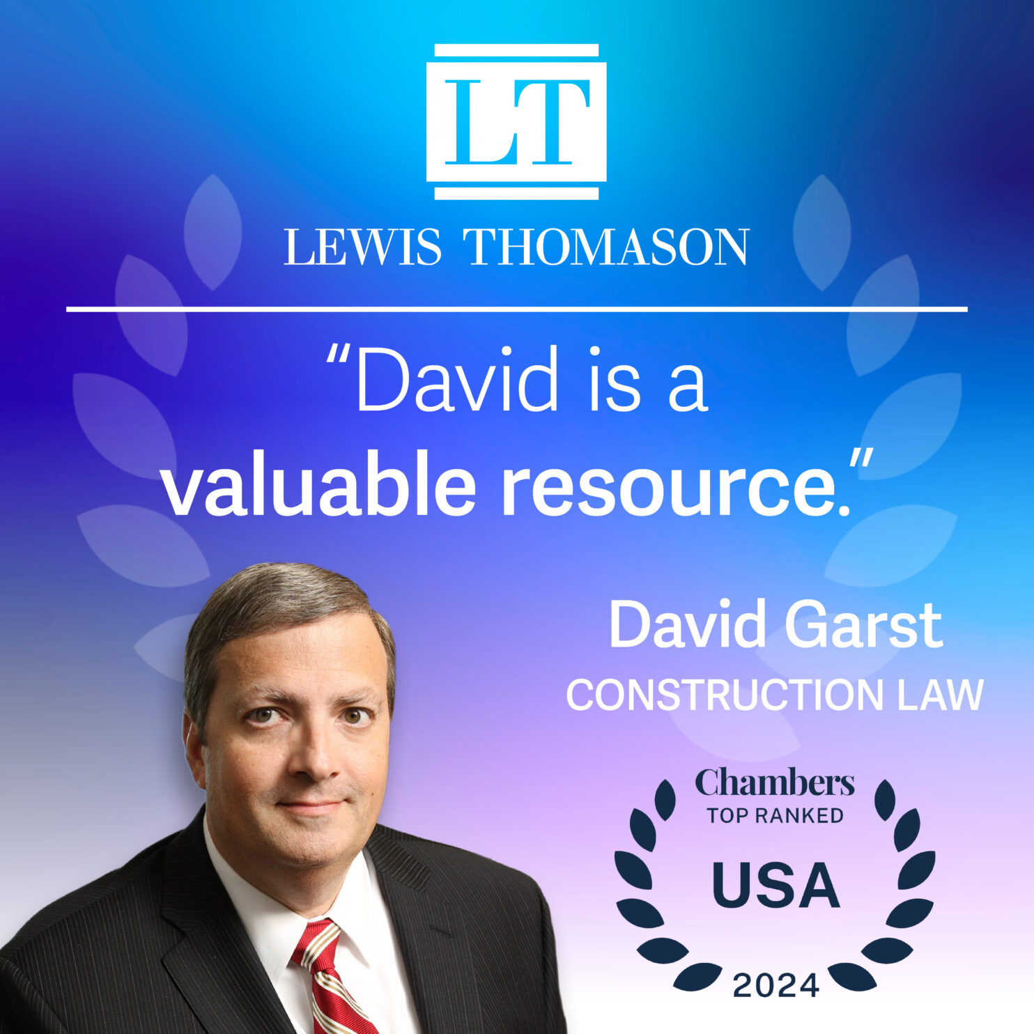 Construction Practice Group Selected to Chambers - Lewis Thomason