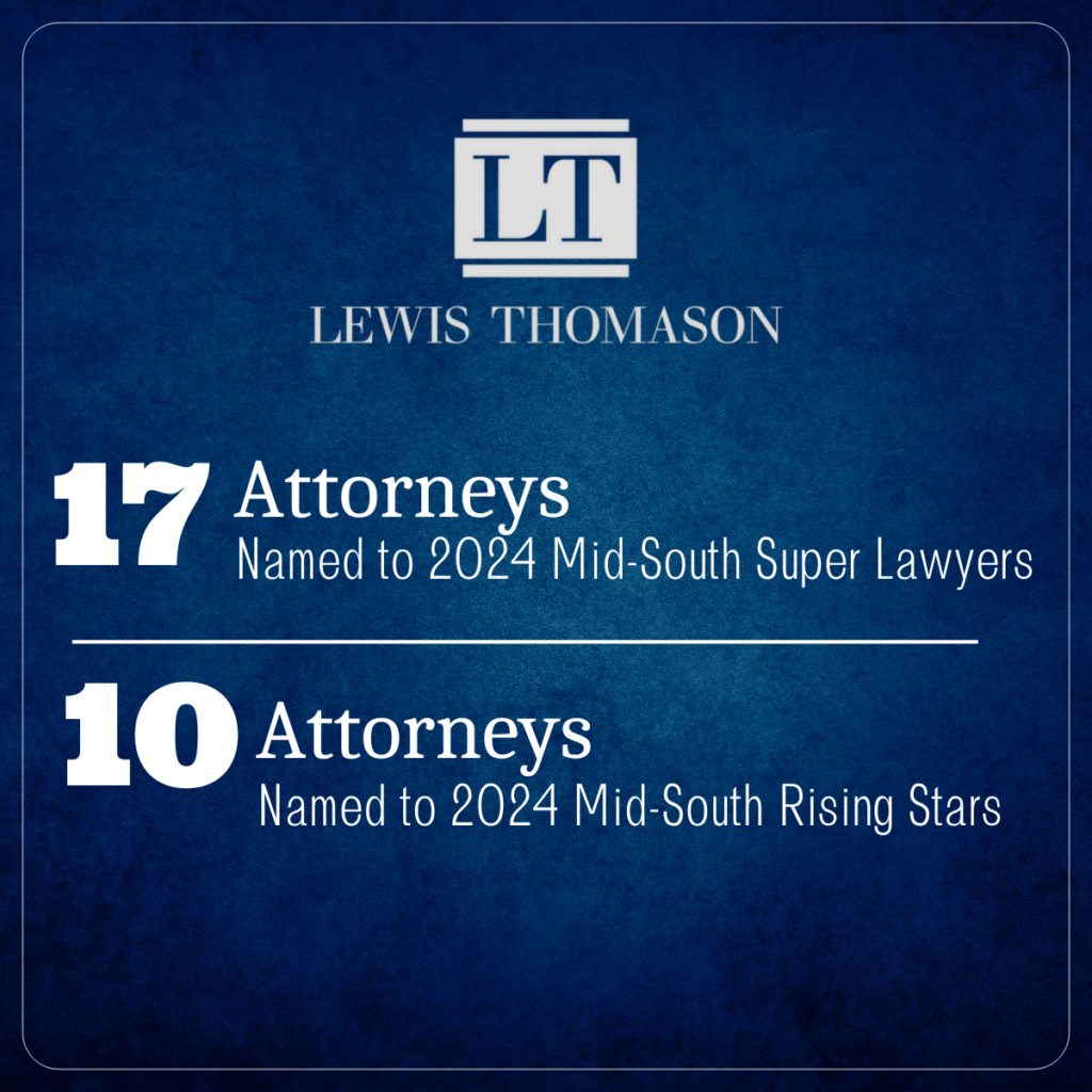 Lewis Thomason Attorneys Named as Mid-South Super Lawyers and Rising ...